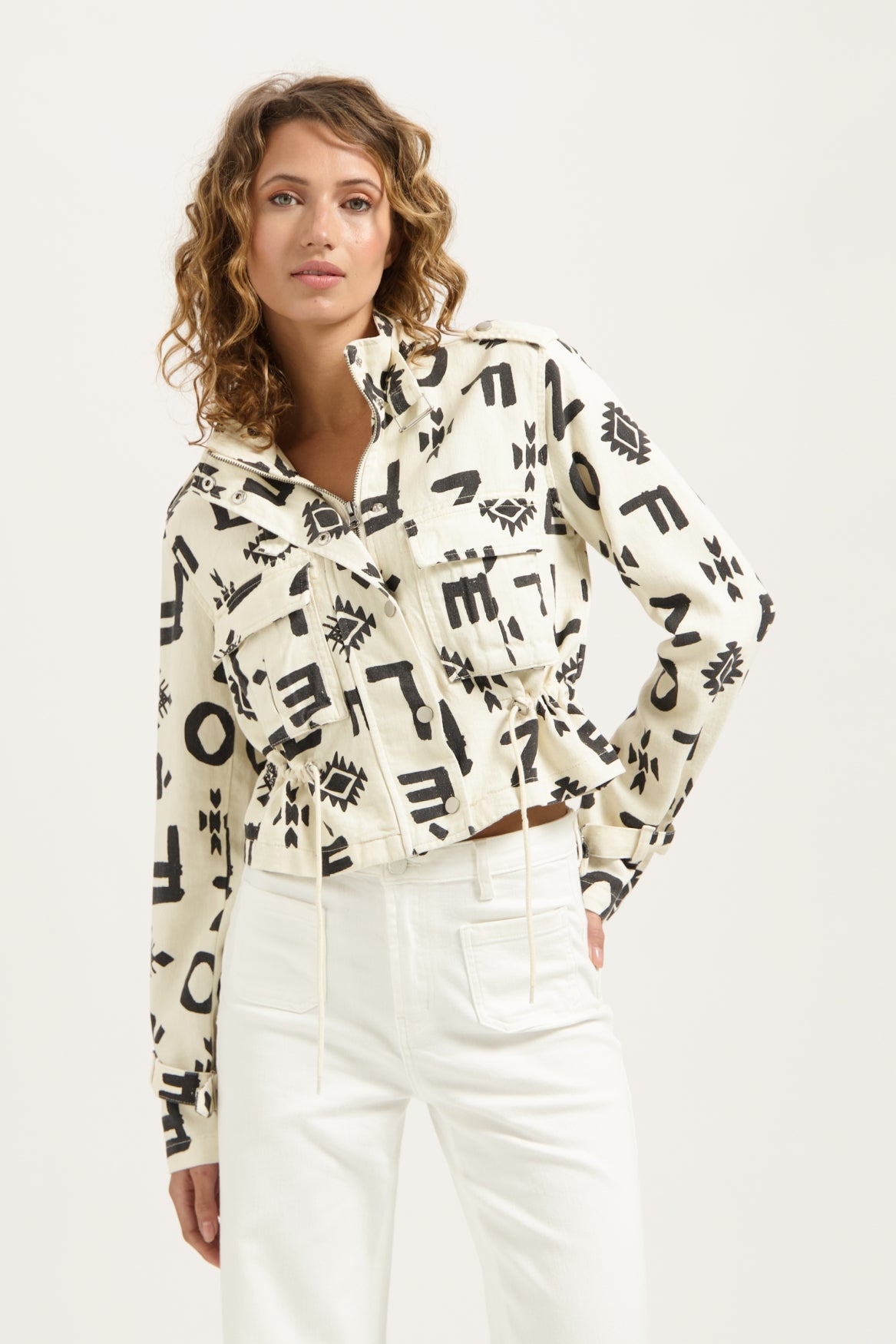 Seven Jacket | Letter Print – Florèz